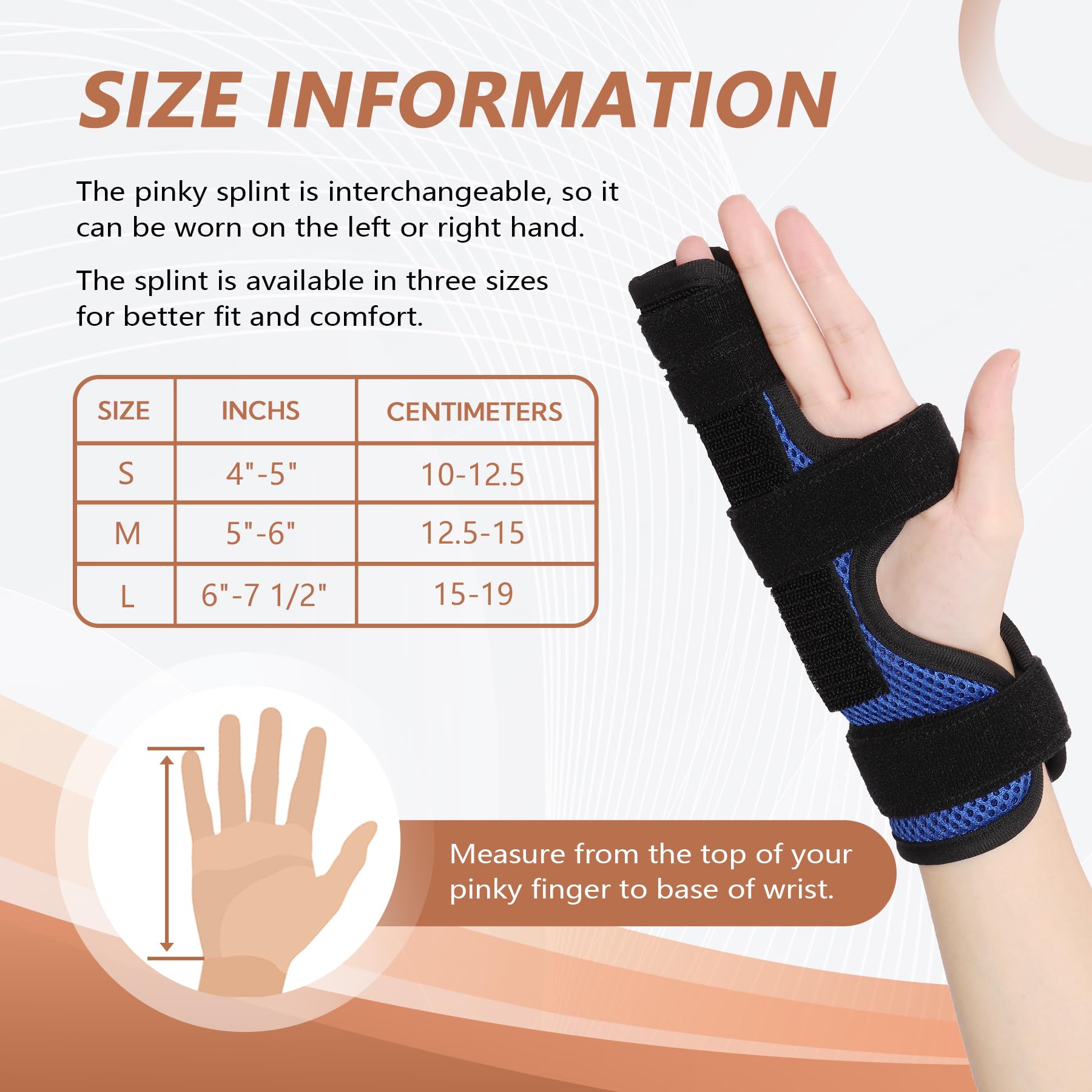 Mua Scurnhau Pinky Finger Splint, Metacarpal Splint for Boxer's ...