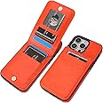 Amazon.com: KIHUWEY Compatible with iPhone 15 Pro Max Case Wallet with Credit Card Holder, Flip ...