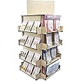 Amazon.com: 4-Sided Rotating Display Stand - Craft Shows, Trade Shows ...