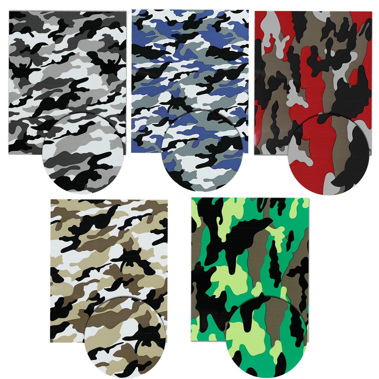Red Digital Camo Background
