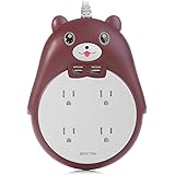 Amazon.com: Hello Kitty Molded 4-Outlet Power Strip (79109): Home Audio ...