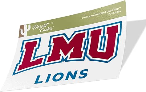 Amazon.com: Loyola Marymount University LMU Lions NCAA Vinyl Decal ...