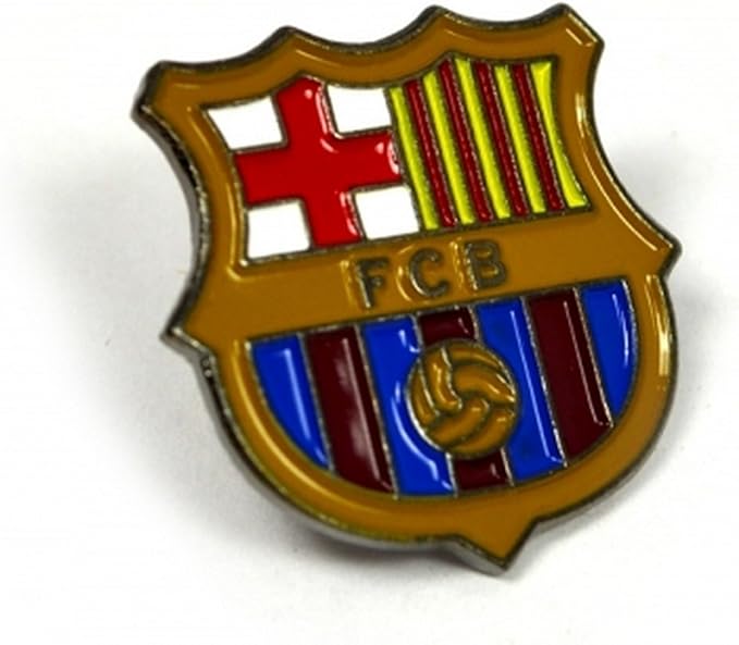 Amazon.com: FC Barcelona Official Soccer Pin Badge (One Size ...