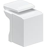 Leviton R04-41084-00W QuickPort Blank Insert, White, 6-Pack - Keystone ...