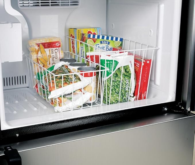 Amazon White Wire Freezer Storage Baskets Set Of 2 Home Kitchen Amazon White Wire Freezer Storage Baskets Set Of 2 Home Kitchen