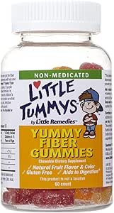Amazon.com: Little Remedies Little Tummys Fiber Gummies - Fruit Flavors ...