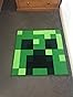 Minecraft Official Creeper' Rug 80 x 80 cm Square Bedroom Rug Matches ...