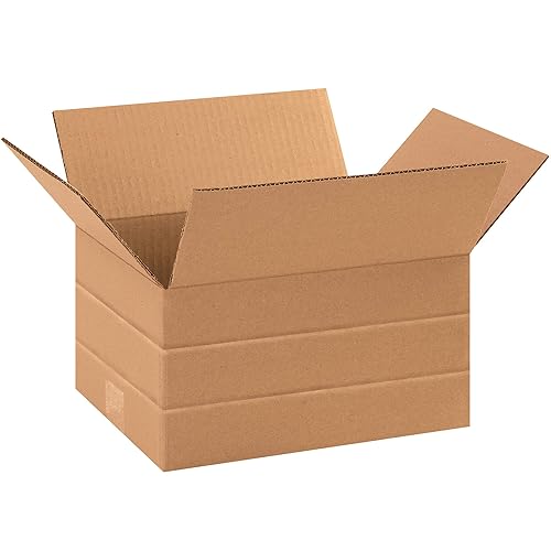 Aviditi Shipping Boxes Multi-Depth 10"L x 8"W x 6"H, 25-Pack ...