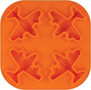 Amazon.com: Tovolo Novelty Airplane Ice Cube Mold Trays, Flexible ...