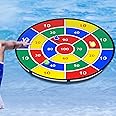 Amazon.com: Lunmon Pool Dart Game Set 29 Inch Large Pool Game Toys ...
