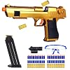 Toy Gun with Jump Ejecting Mag, Soft Bullets & Suction Soft Bullet ...