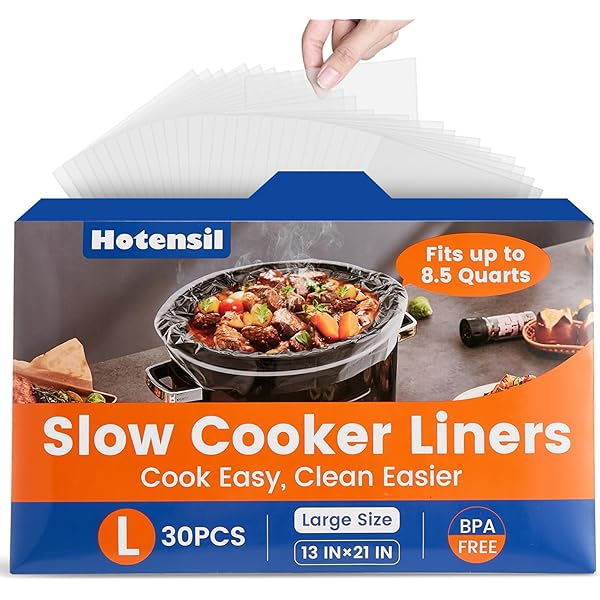 Small Size Reynolds Slow Cooker Liners 13x21 Inches - For Round & Oval ...