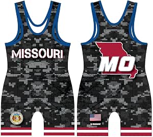 Amazon.com : 5Kount Missouri State Wrestling Singlet : Sports & Outdoors