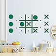 Amazon.com: Magnetic Tic Tac Toe Wall-Mount Game,Game Room Decor ...
