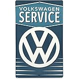 Amazon.com: Open Road Brands Volkswagen Beetle Metal Wall Art - Vintage ...