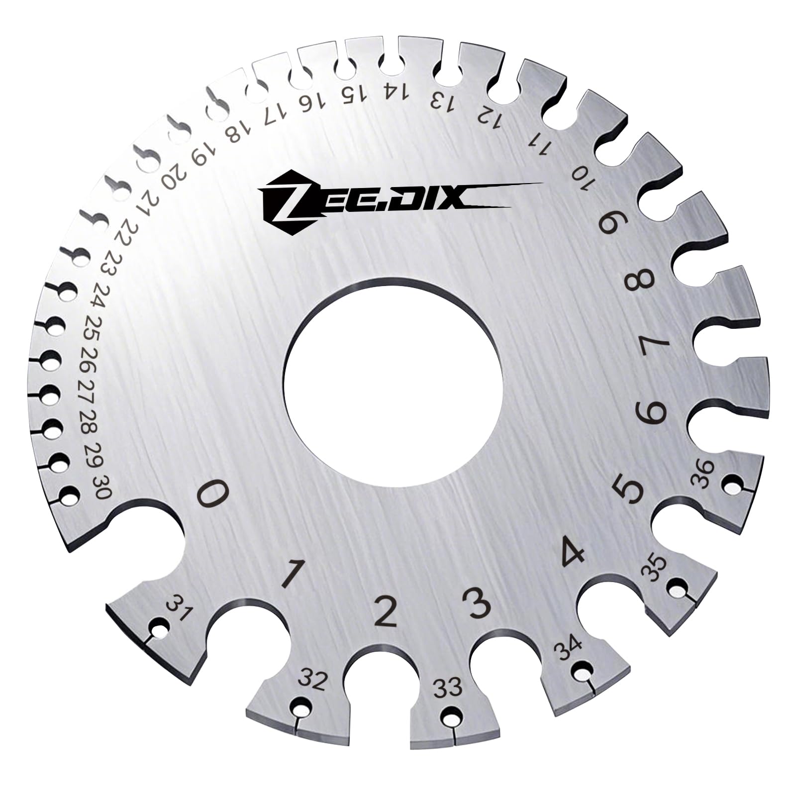 Mua ZeeDix Standard Dual-Sided Round Wire Cable Sheet Gage- Stainless ...