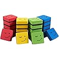 Amazon.com : Mini Whiteboard Erasers for Classroom Supplies, Smiley ...