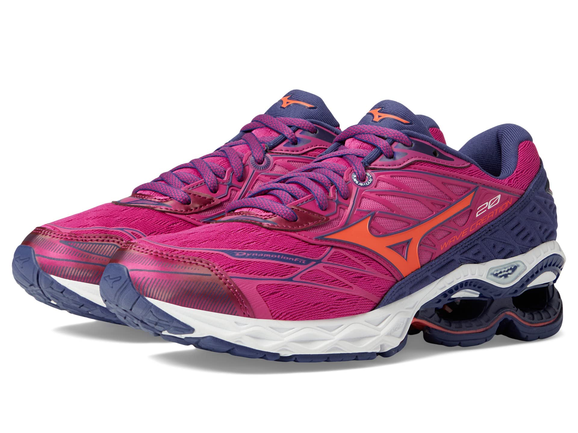 Mizuno Men's Women's Wave Creation 20, Festival Fuchsia, 10.5 for sale ...