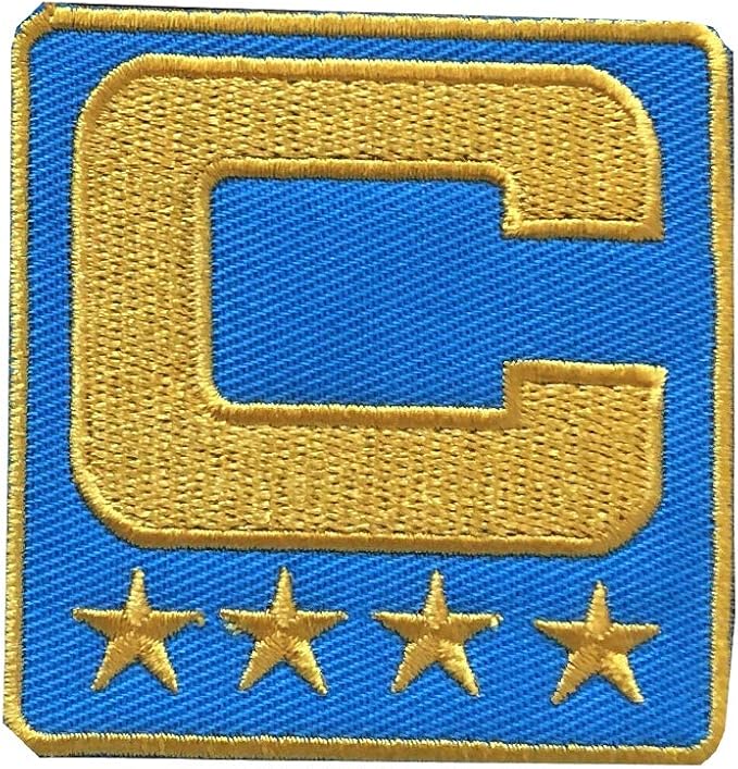 Amazon.com: Yibuoo Captain C Patch Embroidered Iron on Patch(4 Gold ...