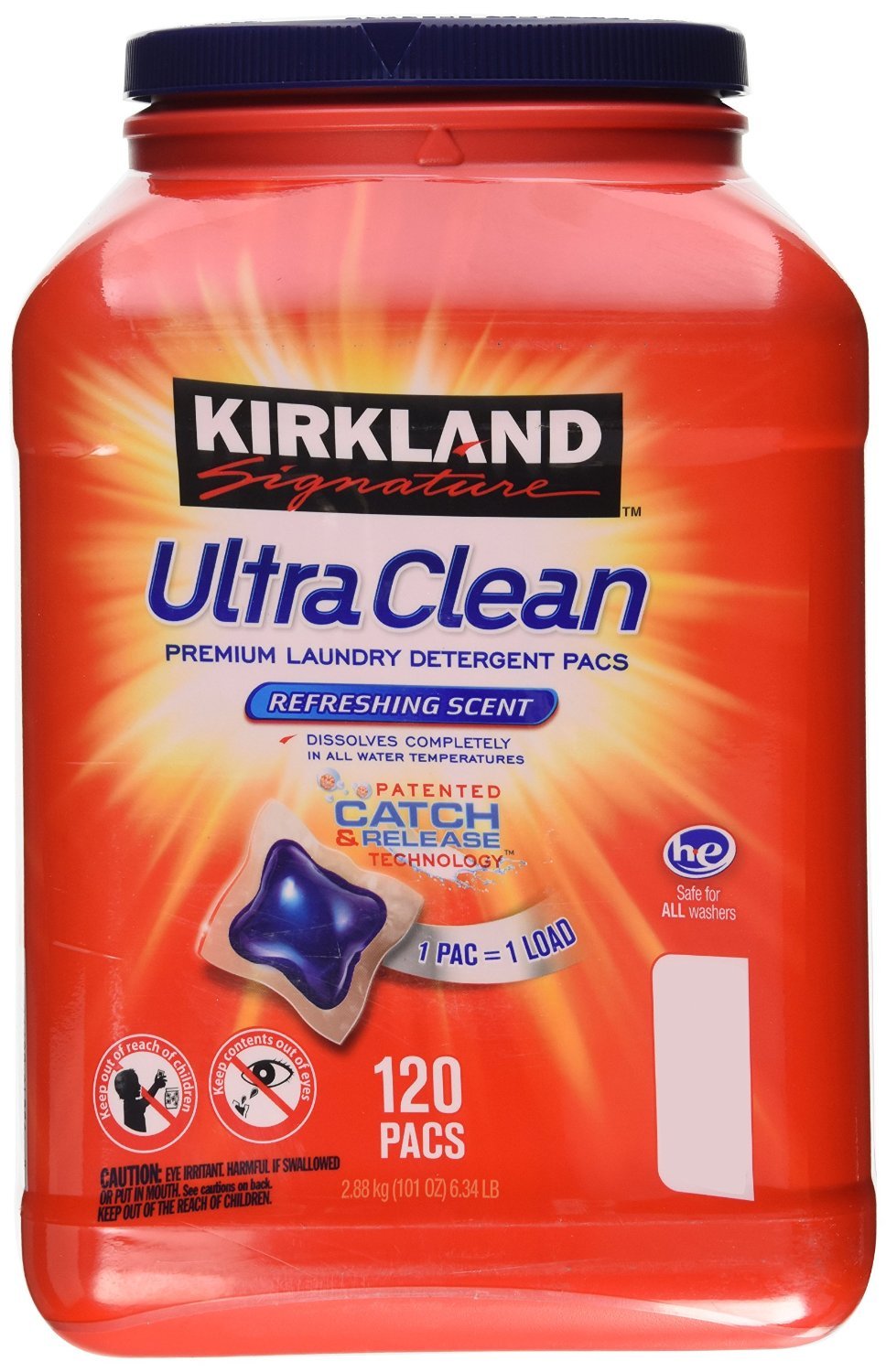 Mua Ultra Clean Laundry Detergent, 120 Pacs trên Amazon Mỹ chính hãng ...