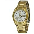 Amazon.com: SEIKO Series 5 Automatic Silver Dial Men's Watch SNKL58 ...