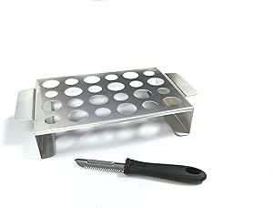Amazon.com : GrillPro 41555 Stainless Steel Pepper roasting Rack for ...