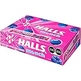 Halls Caramelo macizo sabor Colors variedad, caja con 12 paquetes de 25 ...