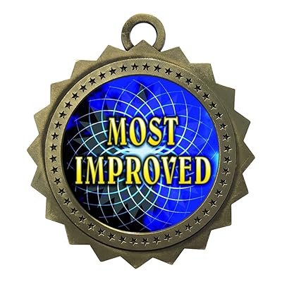 Express Medals Large 3 Inch Most Improved MIP Gold Philippines | Ubuy