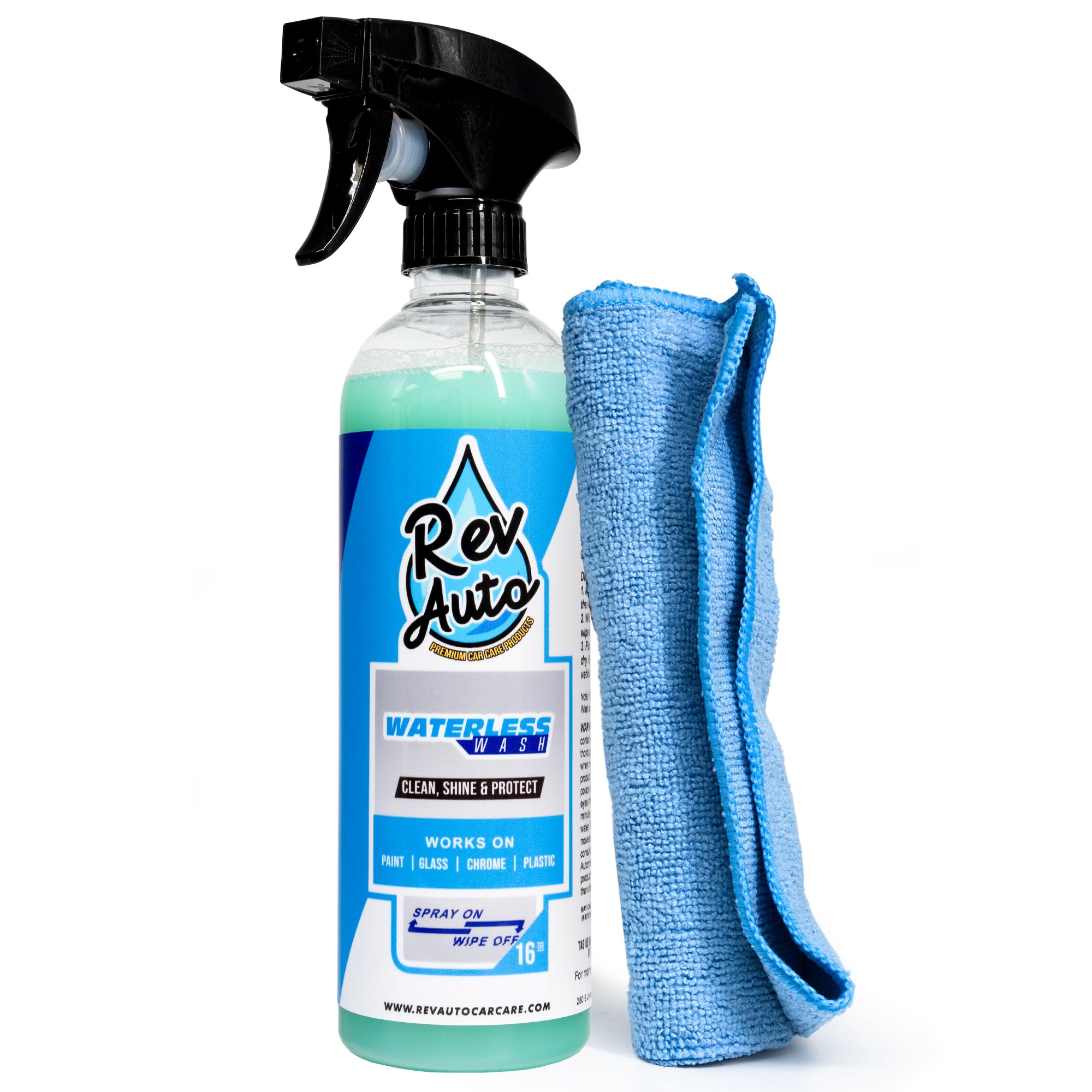 Mua Rev Auto Waterless Car Wash Spray - Cleans Any Vehicle Without A ...