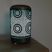 Aromatherapy Diffusers,SALKING 100ml Metal Essential Oils Diffuser ...