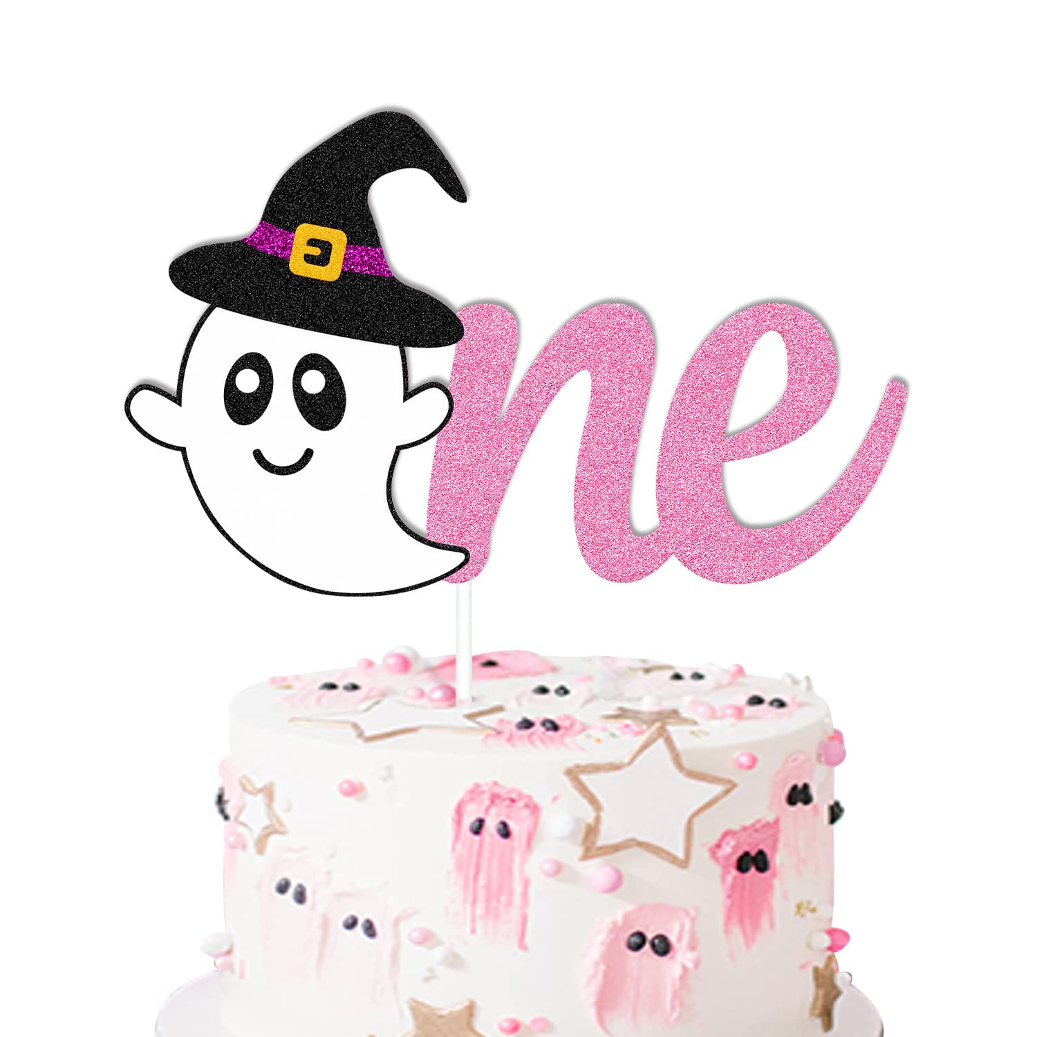 Halloween Ghost One Cake Topper Halloween First Birthday Cake ...