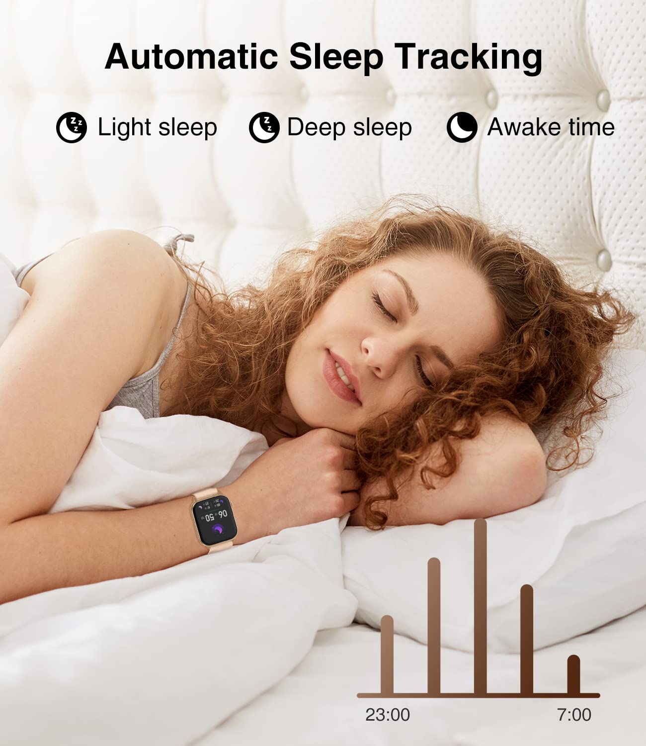 Mua EGQINR Smart Watch (Answer/Make Call), 1.68" Fitness Tracker ...