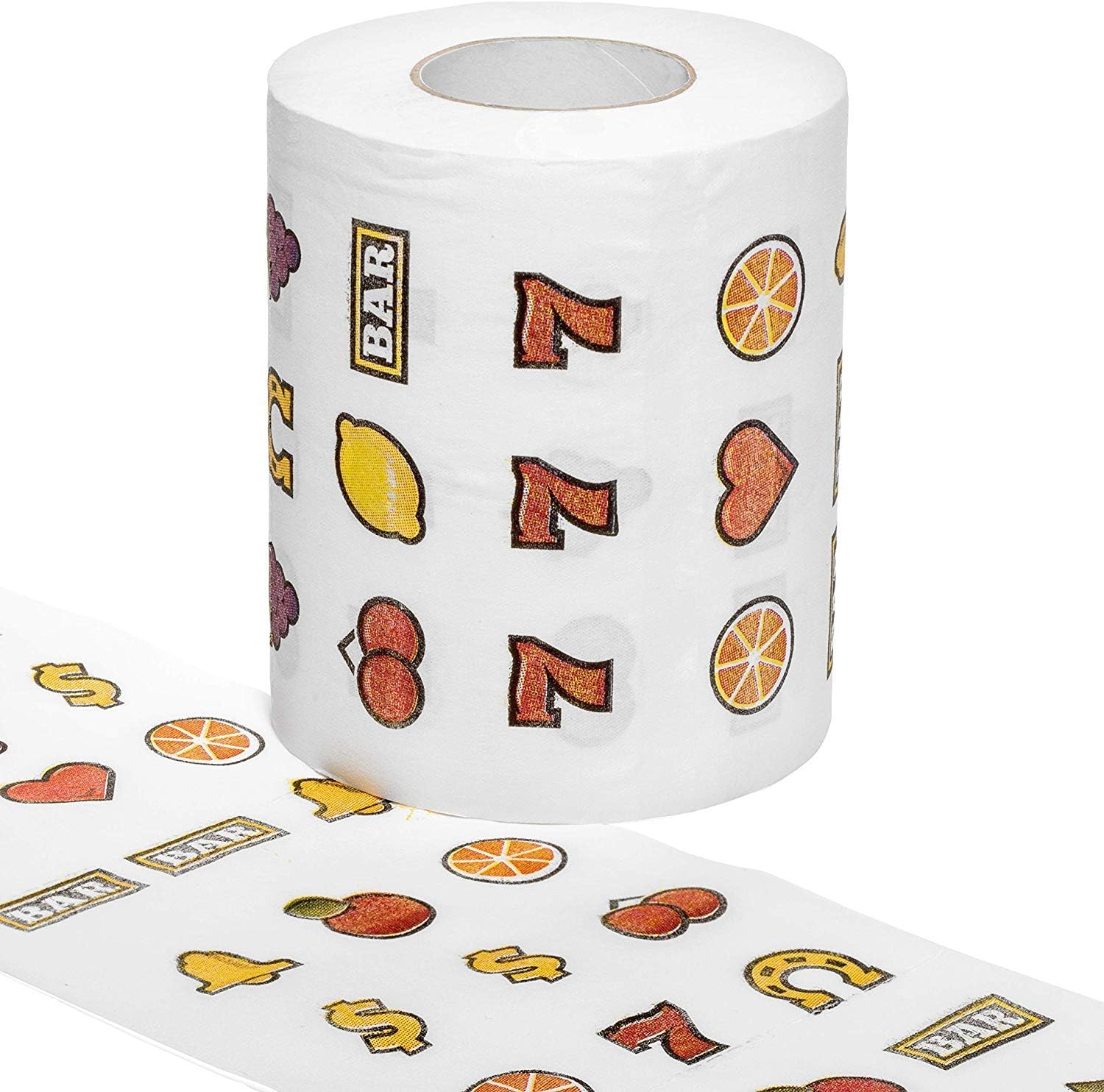 Amazon.com: On-A-Roll products Slot Machine Toilet Paper Gag Gift for ...