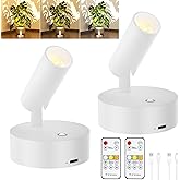 URTOM Wireless LED Spotlight Indoor with Remote Up Lights Indoor ...