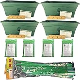 Amazon.com : Self-Watering GrowBoxes, Natural Fertilizer Covers, Soil ...