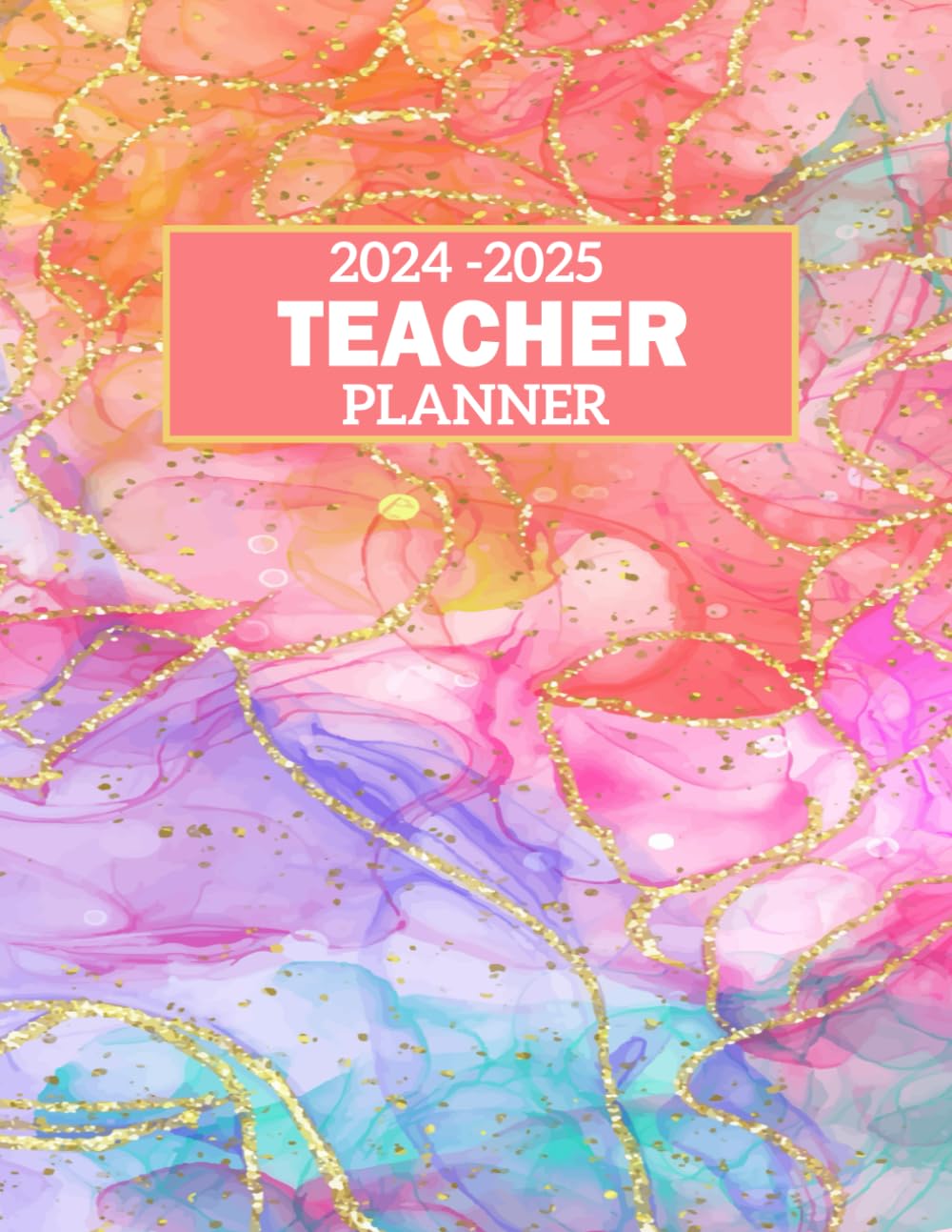 Mua Teacher Planner 2024-2025: Academic Year August 2024 - July 2025 ...