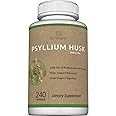 Amazon.com: Premium Psyllium Husk Fiber Supplement 1450mg, 240 Capsules ...