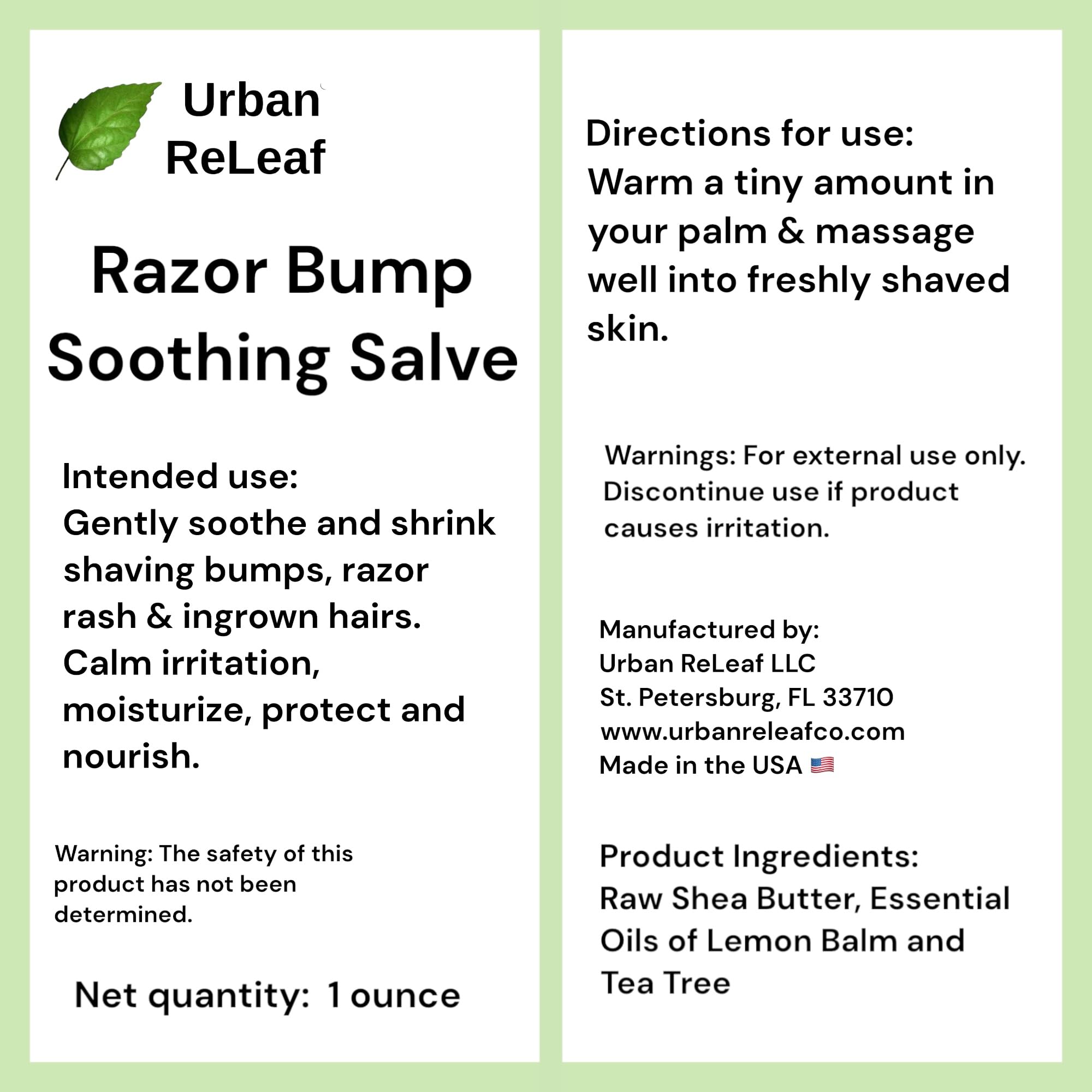 Mua Urban ReLeaf RAZOR BUMP Soothing Salve! 1 oz. Quickly soothe bumps ...