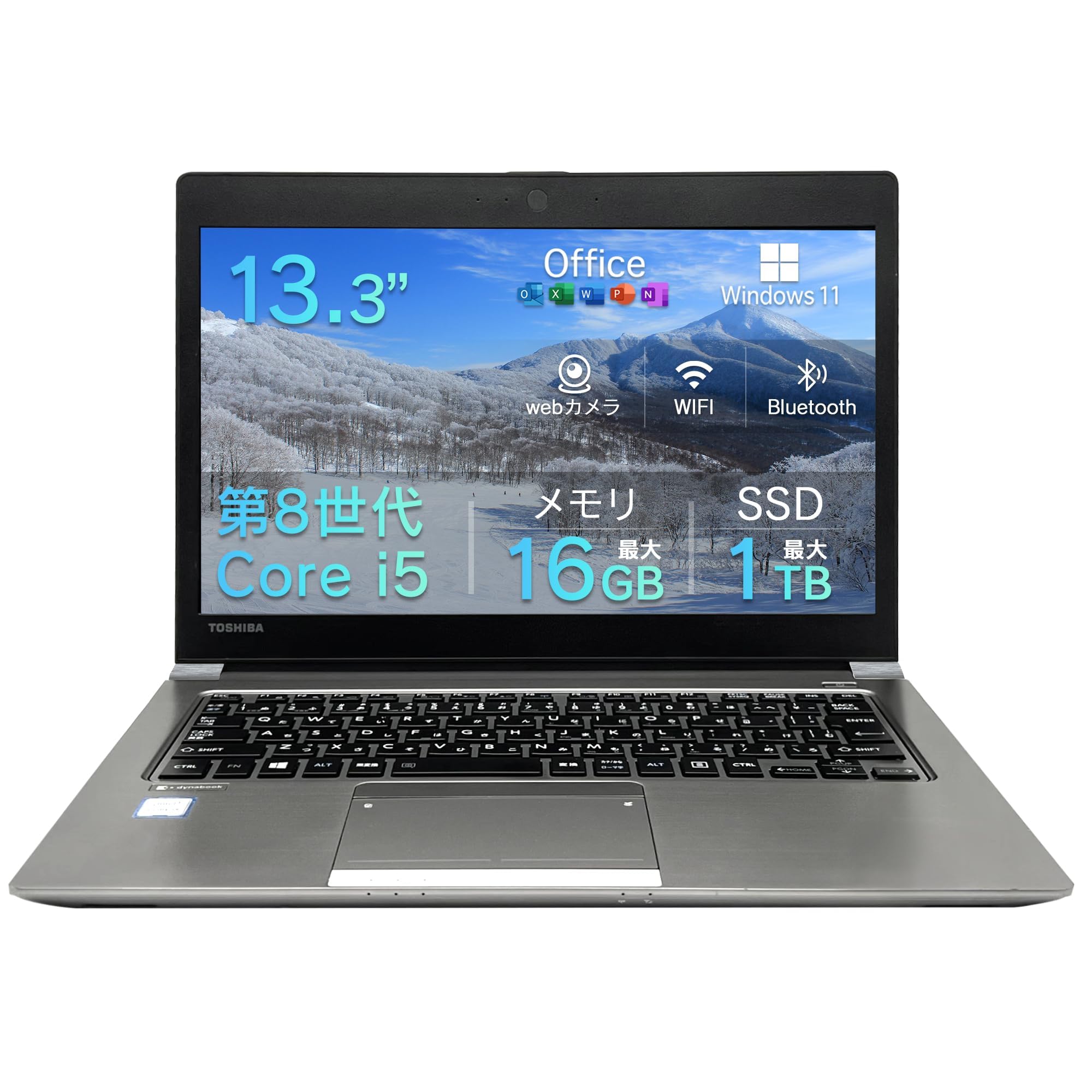Mua Laptop, Office, Windows 11, Web Camera, R63 Series, Core i5 - 8th ...