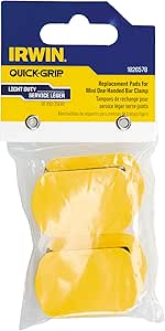 IRWIN Tools QUICK-GRIP Replacement Pads for One-Handed Mini Clamps, 4 ...