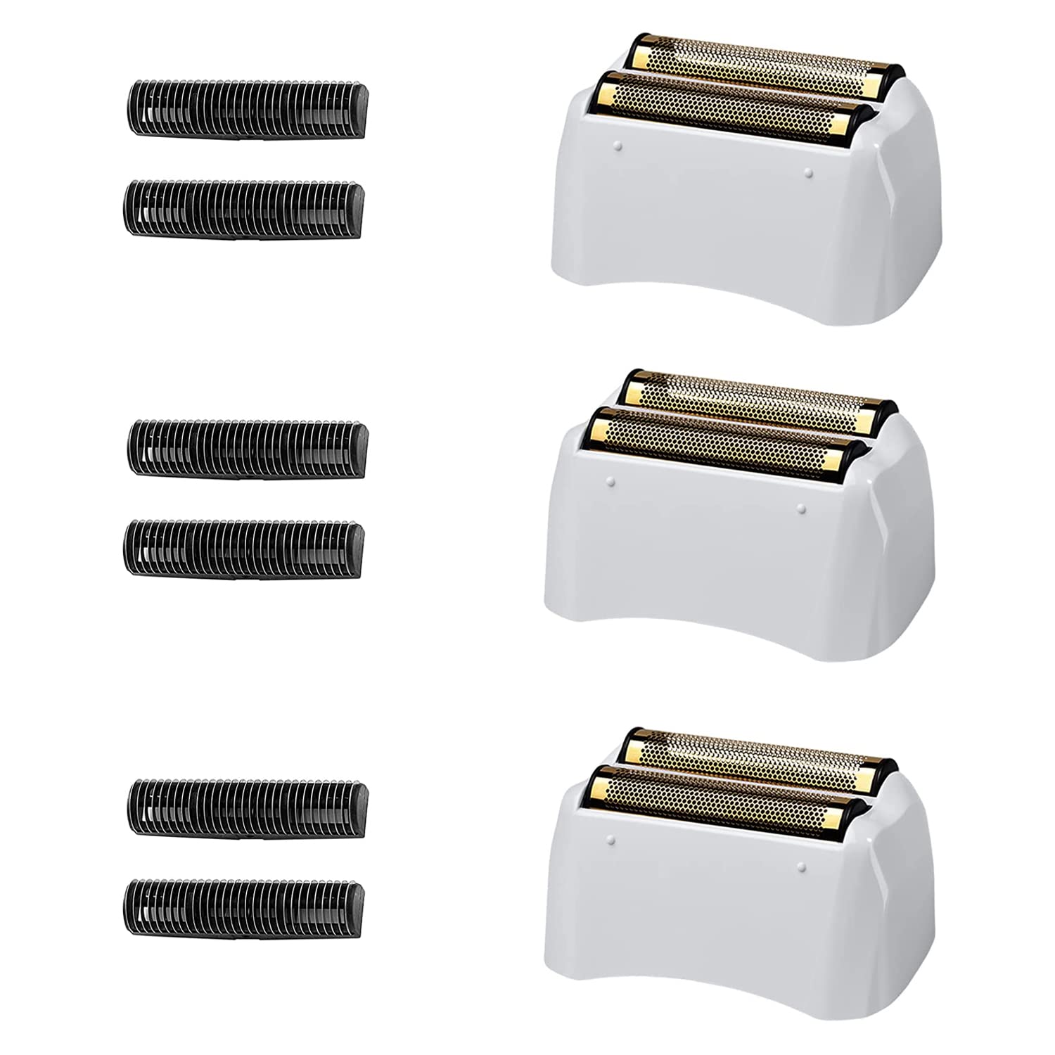 3 Packs Pro Shaver Replacement Foil and Cutters Compatible With Andis ...