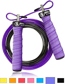 5BILLION Jump Rope & Skipping Rope - Groove Handle - Adjustable with ...