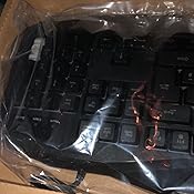 Gaming Keyboard, Rii RK400 Rainbow LED Backlit Wired Gaming Keyboard ...