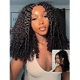 Amazon.com : UNICE Water Wave 7x5 Bye Bye Knots Lace Front Wigs Human ...