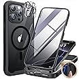 Amazon.com: Miracase Magnetic for iPhone 16 Pro Case Full-Body Phone with Built-in Glass Screen ...