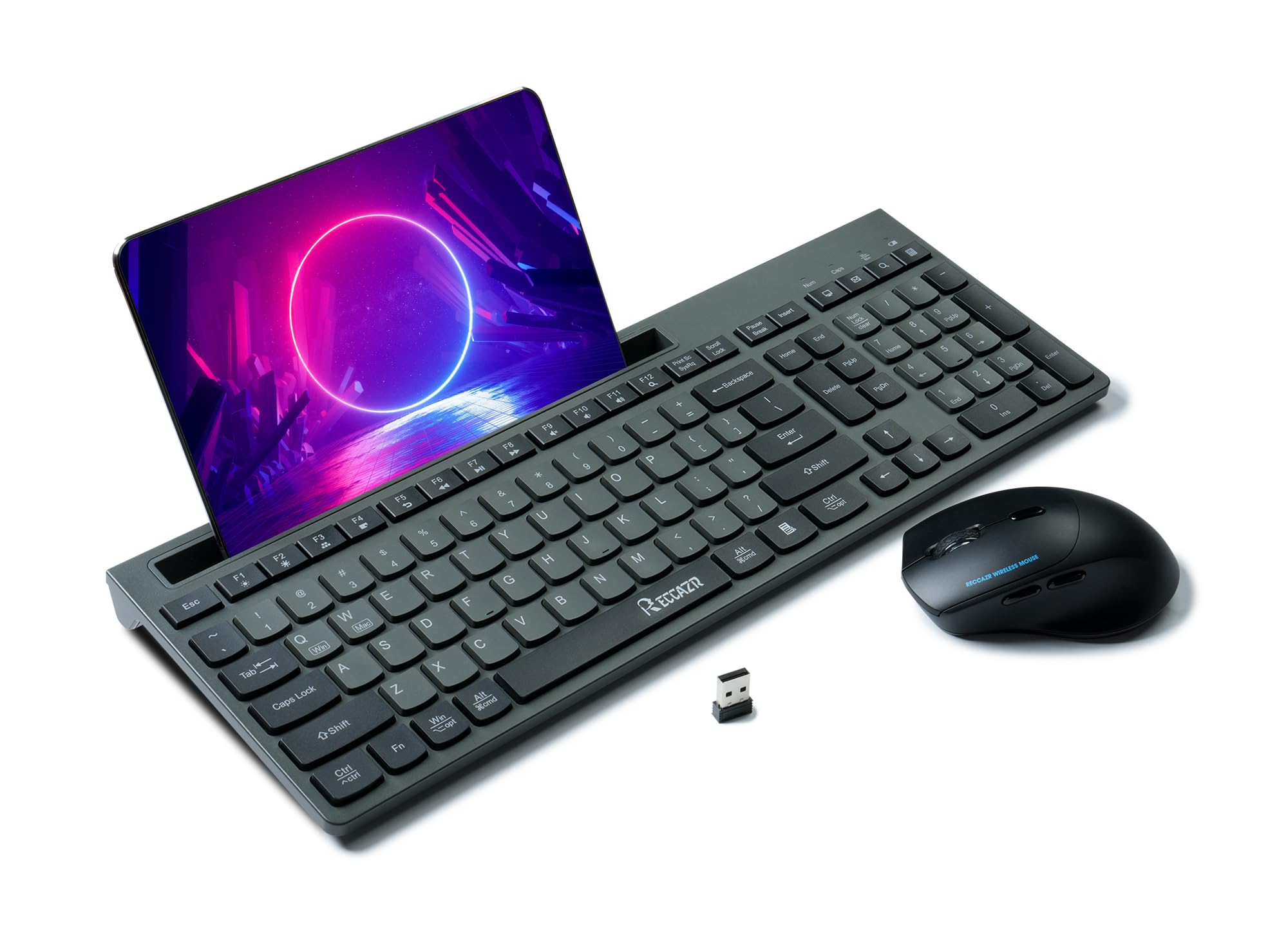 Mua Wireless Keyboard and Mouse Combo, 2.4Ghz Silent Wireless Computer ...