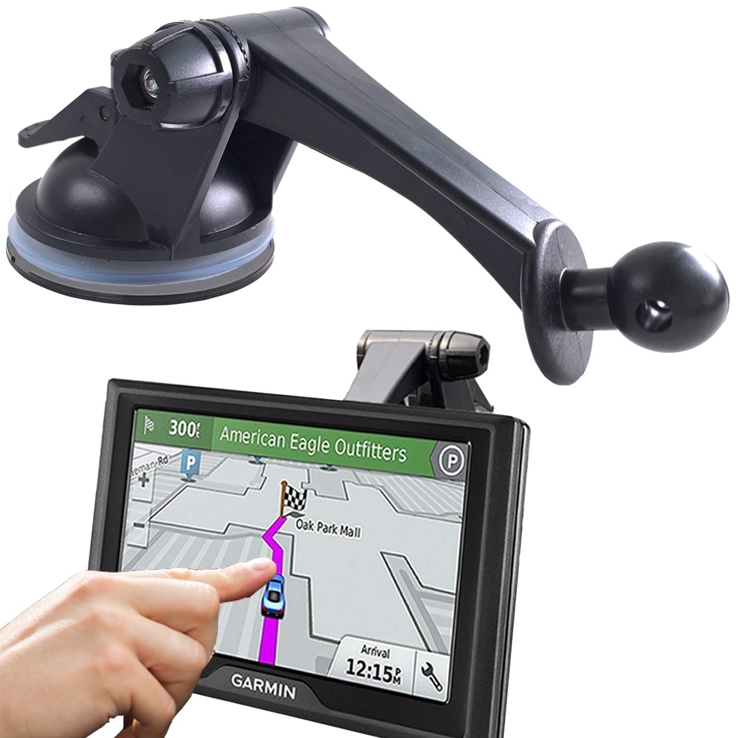 Randconcept - GPS Mount for Garmin | GPS Dashboard Mount Dash ...