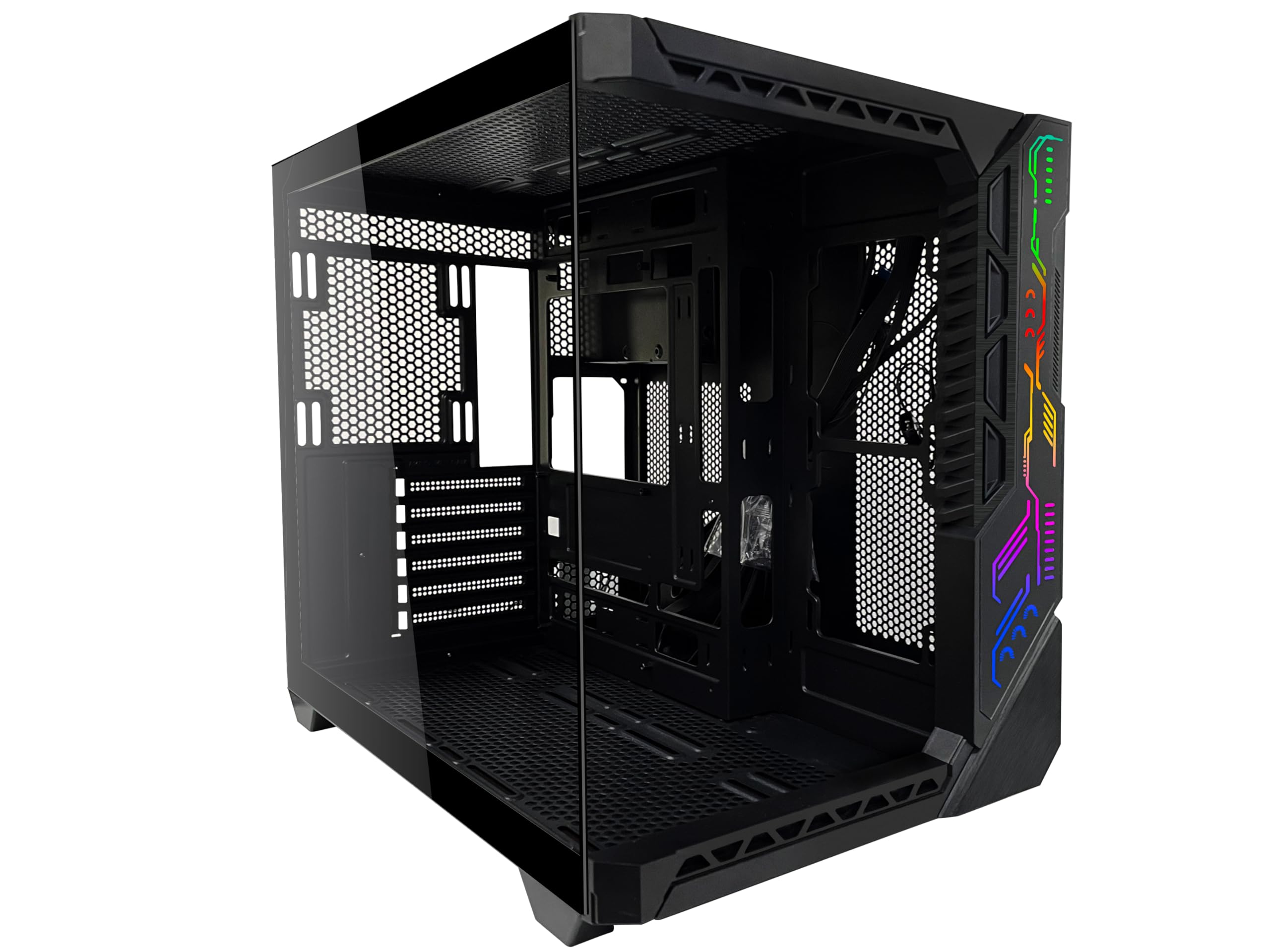 Mua PC Case,Seaview Gaming Computer Case,ATX Mid Tower Support 9PCS ...
