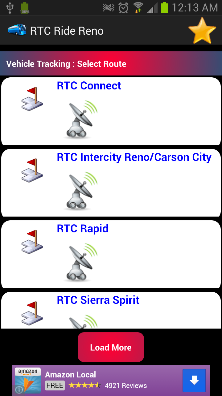RTC Ride Reno - Nevada Transit:Amazon.com:Appstore for Android