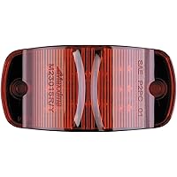 Amazon.com: Maxxima M20340Y Amber 4" x 3/4" LED Thin-Line Clearance ...